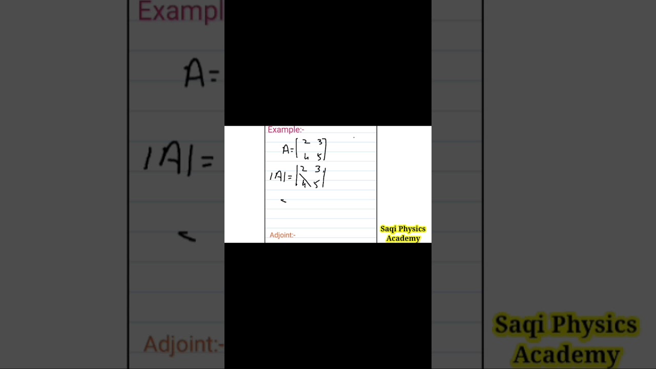Non Singular Matrix definition Of Non Singular Matrix 9th Math YouTube non-singular-matrix-definition-of-non-singular-matrix-9th-math-youtube