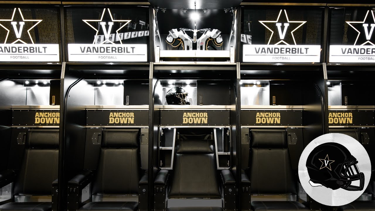 New Vanderbilt Football Locker Room 2021 - YouTube