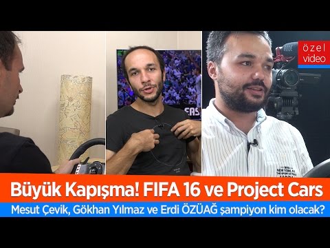 Kapışma: Fifa 16 ve Project Cars Erdi, Gökhan ve Mesut karşı karşıya