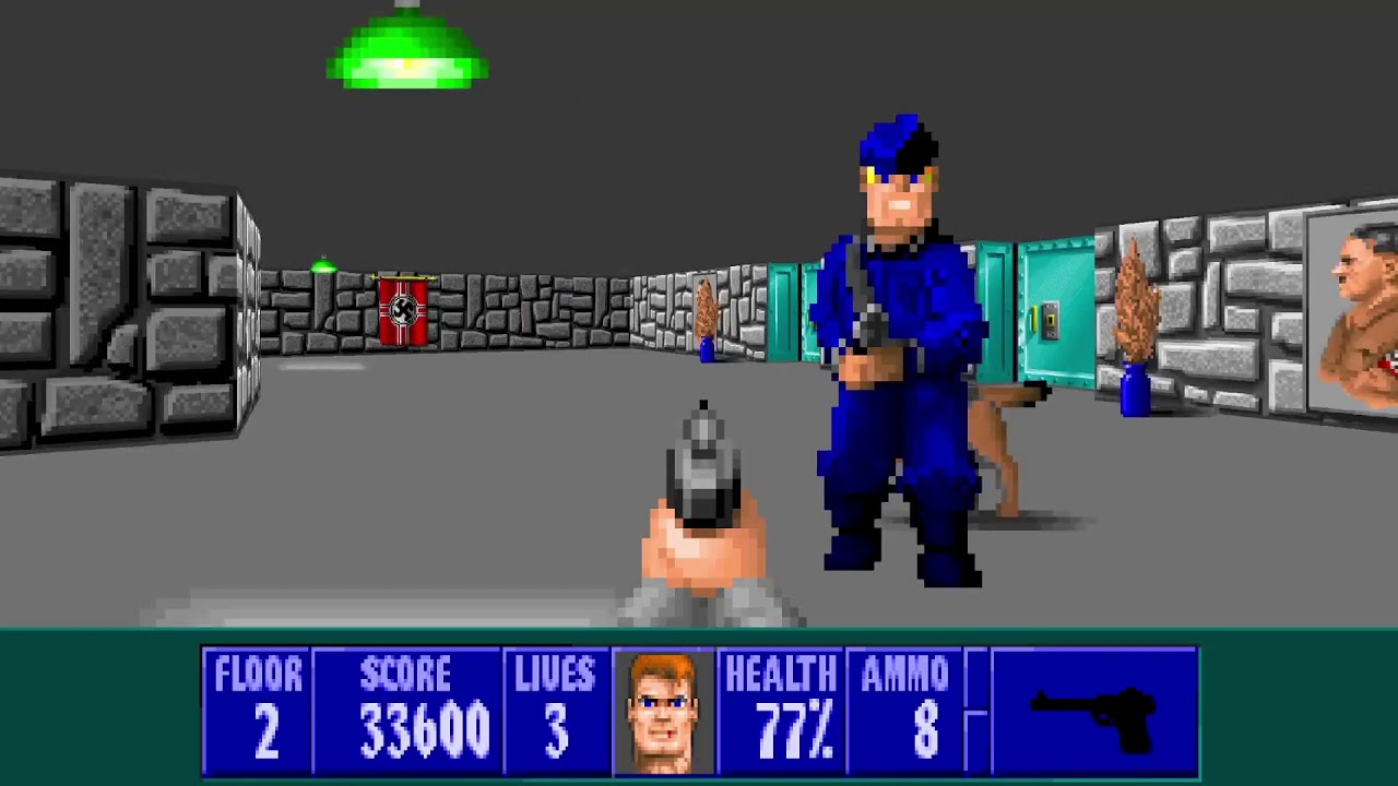 Wolfenstein 3D - Episode 1 - Can I play, Daddy? Speedrun in 3:15 - YouTube
