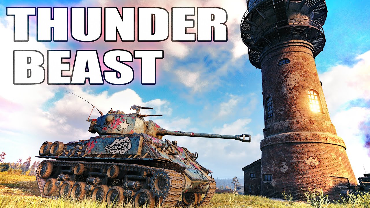 World of Tanks Thunderbolt - ThunderBeast on Murovanka - YouTube