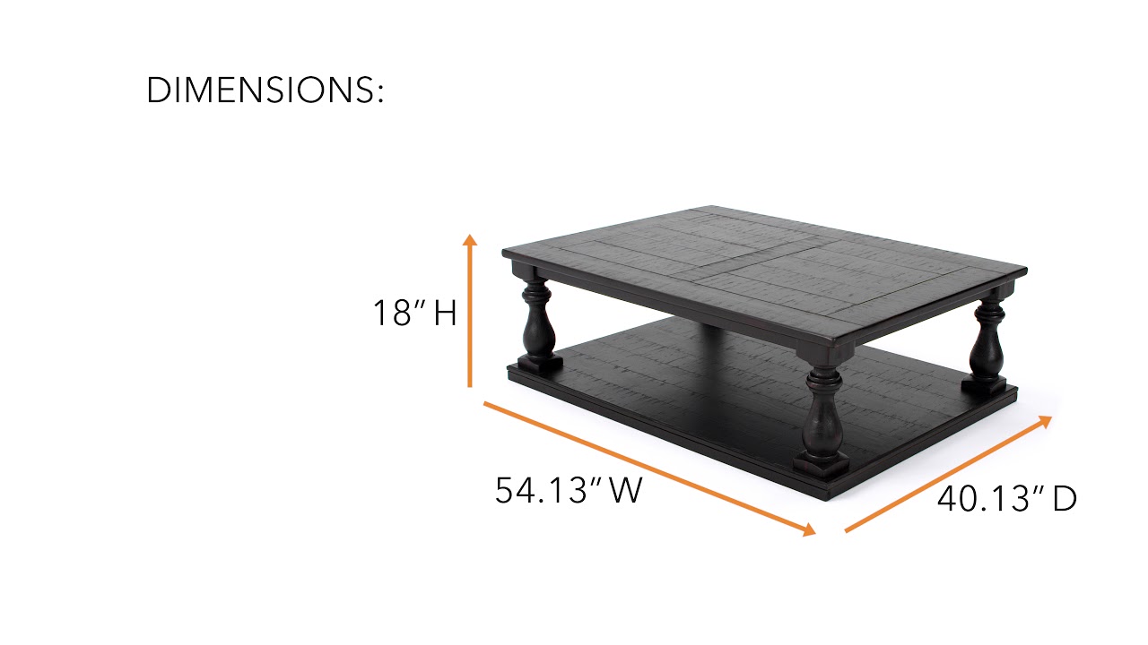 Ashley HomeStore | Mallacar Coffee Table - YouTube