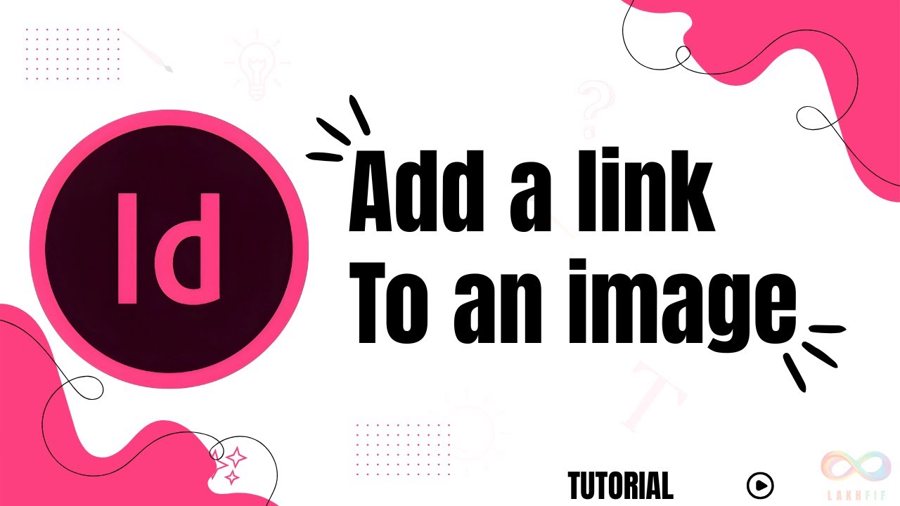 How to add a link to an image in InDesign - YouTube