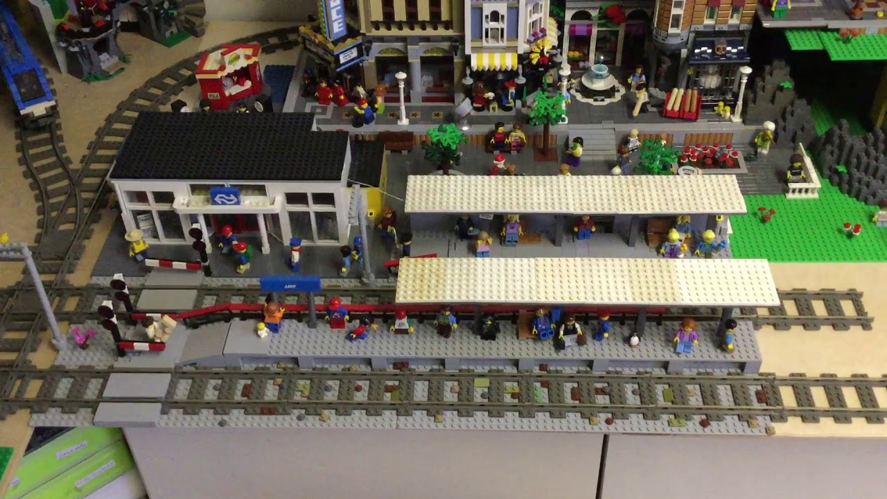 Ns station Oss Lego moc - YouTube