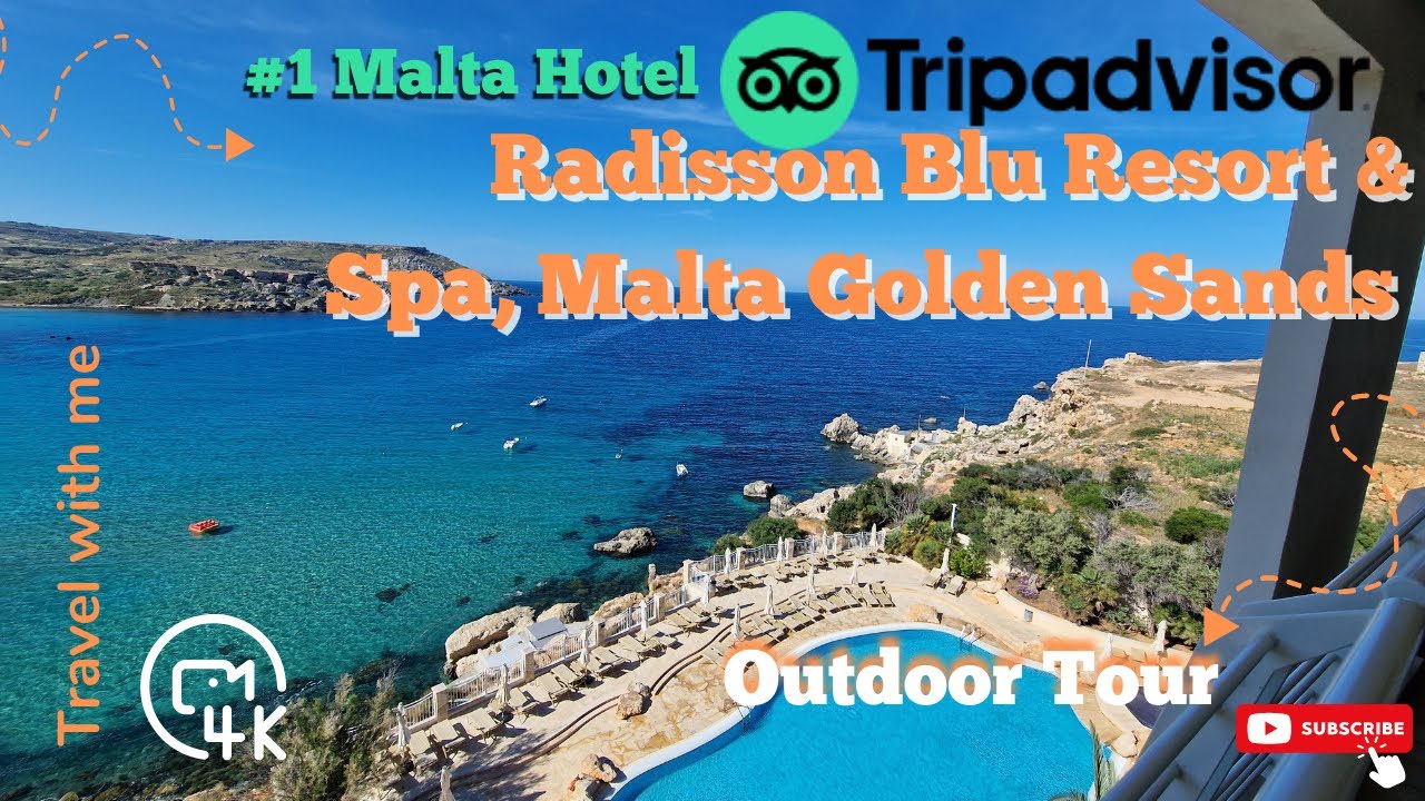 5* Radisson Blu Resort & Spa Malta Golden Sands | Hotel tour - YouTube