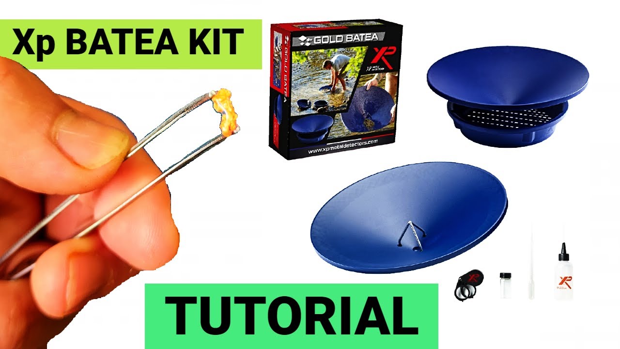 Gold BATEA XP: unboxing e tutorial passo a passo al fiume per cercare ...