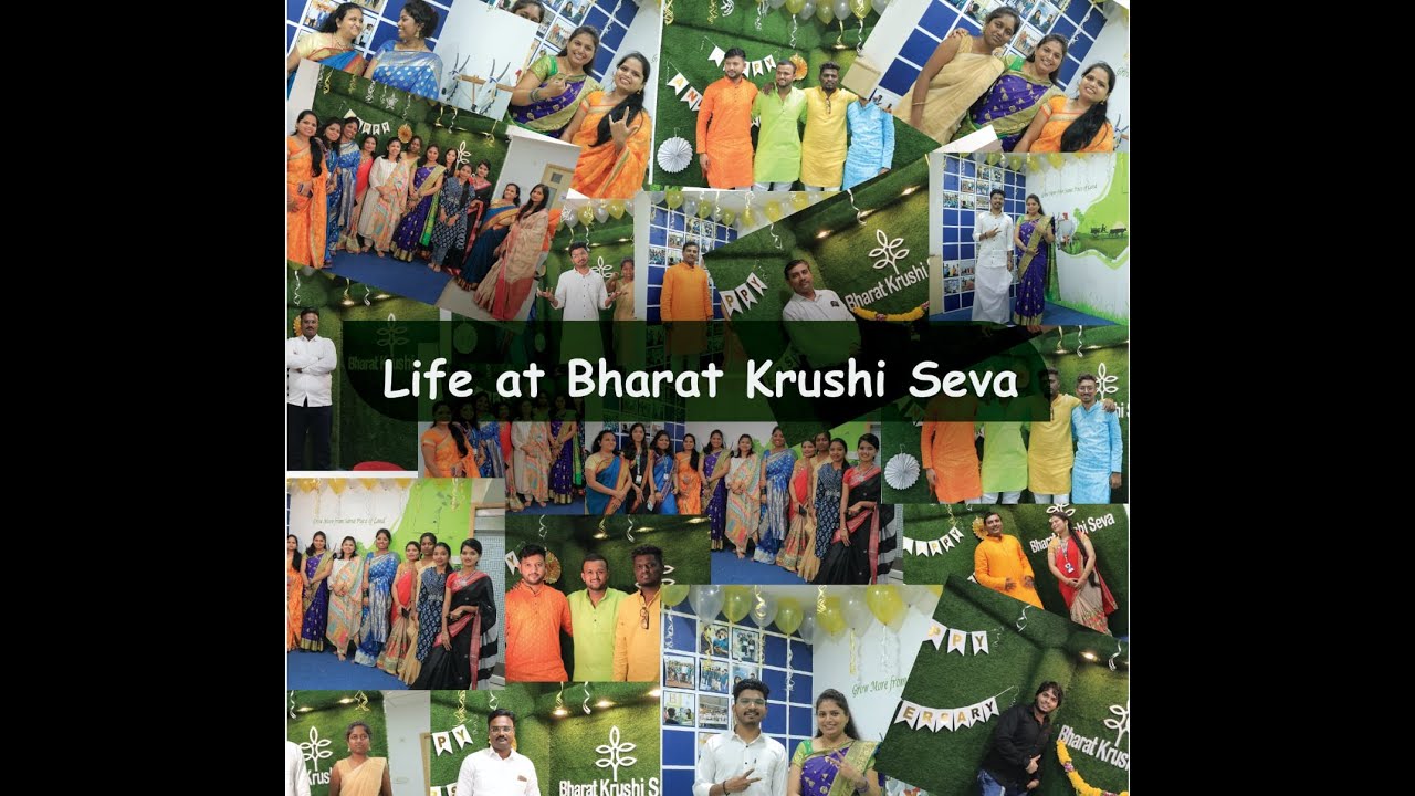 Life at Bharat Krushi Seva 😊🥳 - YouTube