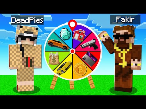 MİLYONER ÇARK ÇEVİRME OYNADIK 😱 - Minecraft