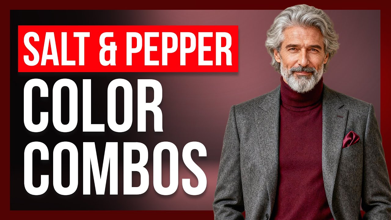 Most Elegant & Expensive Looking Color Combos for Gray Haired Men 40 ...