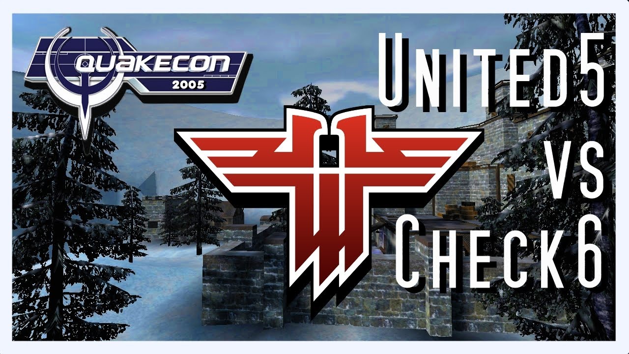 2005 QuakeCon Enemy Territory Finals - United5 vs Check6 (TosspoT ...