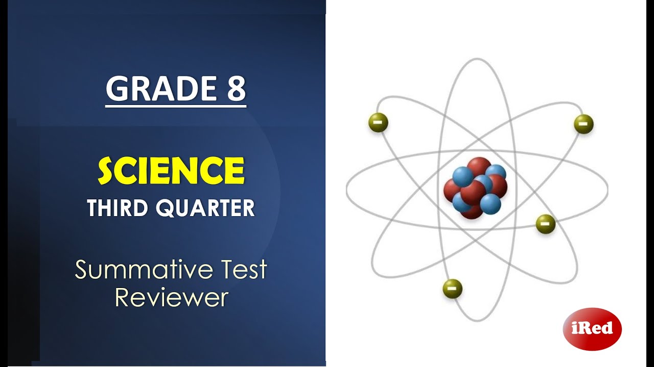 Grade 8 Science Third Quarter Summative Test - YouTube