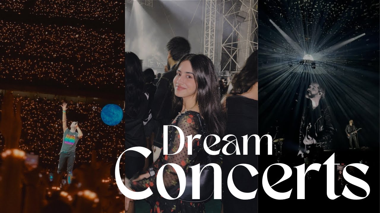 i attended two of my dream concerts in a week - YouTube