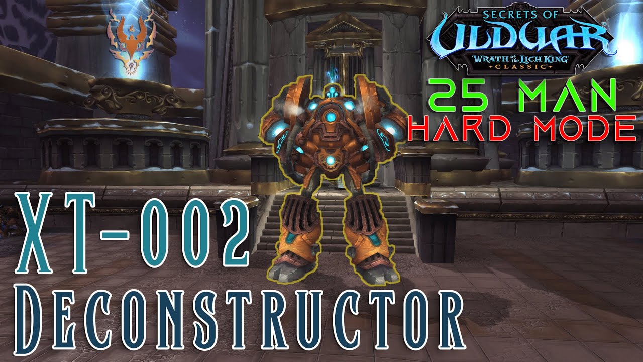 XT-002 HM | Hard Mode | 9,080 DPS | Ret Paladin | 3:22 | Ulduar 25 ...