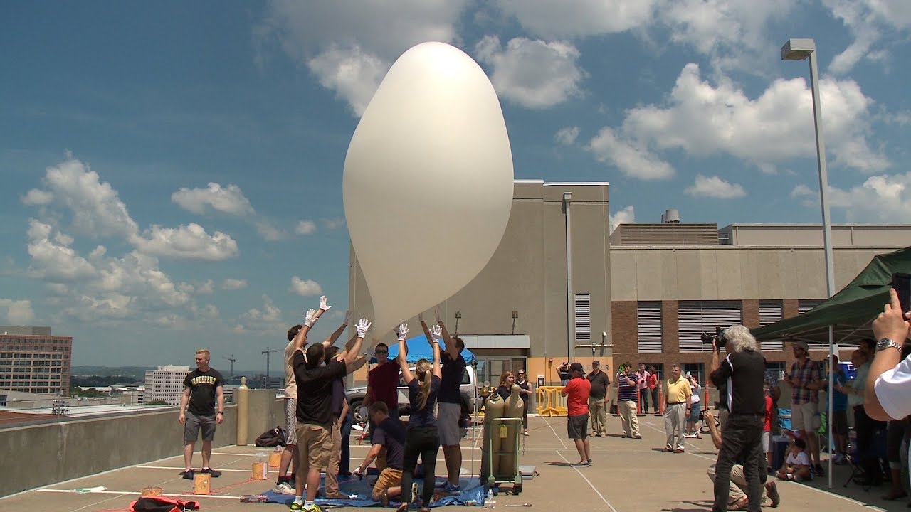 Vanderbilt joins NASA in eclipse balloon launch - YouTube