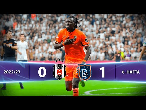 Beşiktaş - M. Başakşehir (0-1) Highlights/Özet | Spor Toto Süper Lig - 2022/23