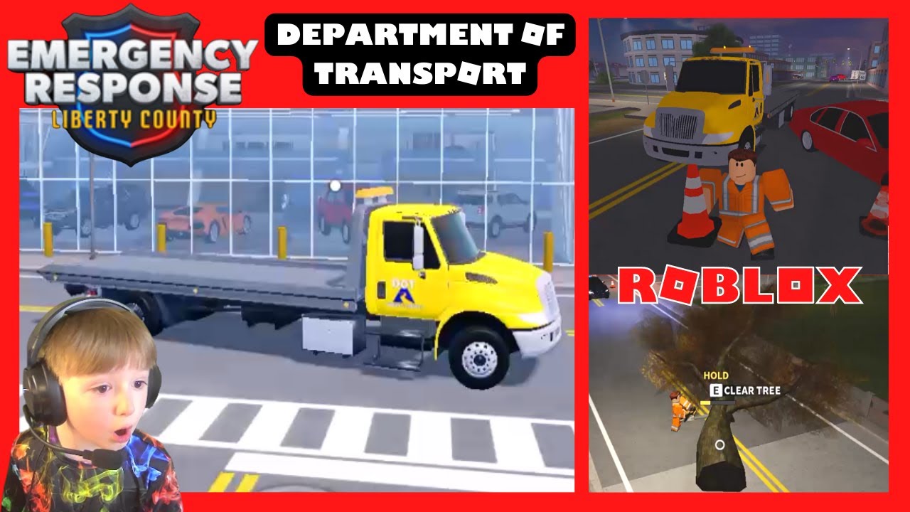 Emergency Response Liberty County - Tow Truck DOT - YouTube