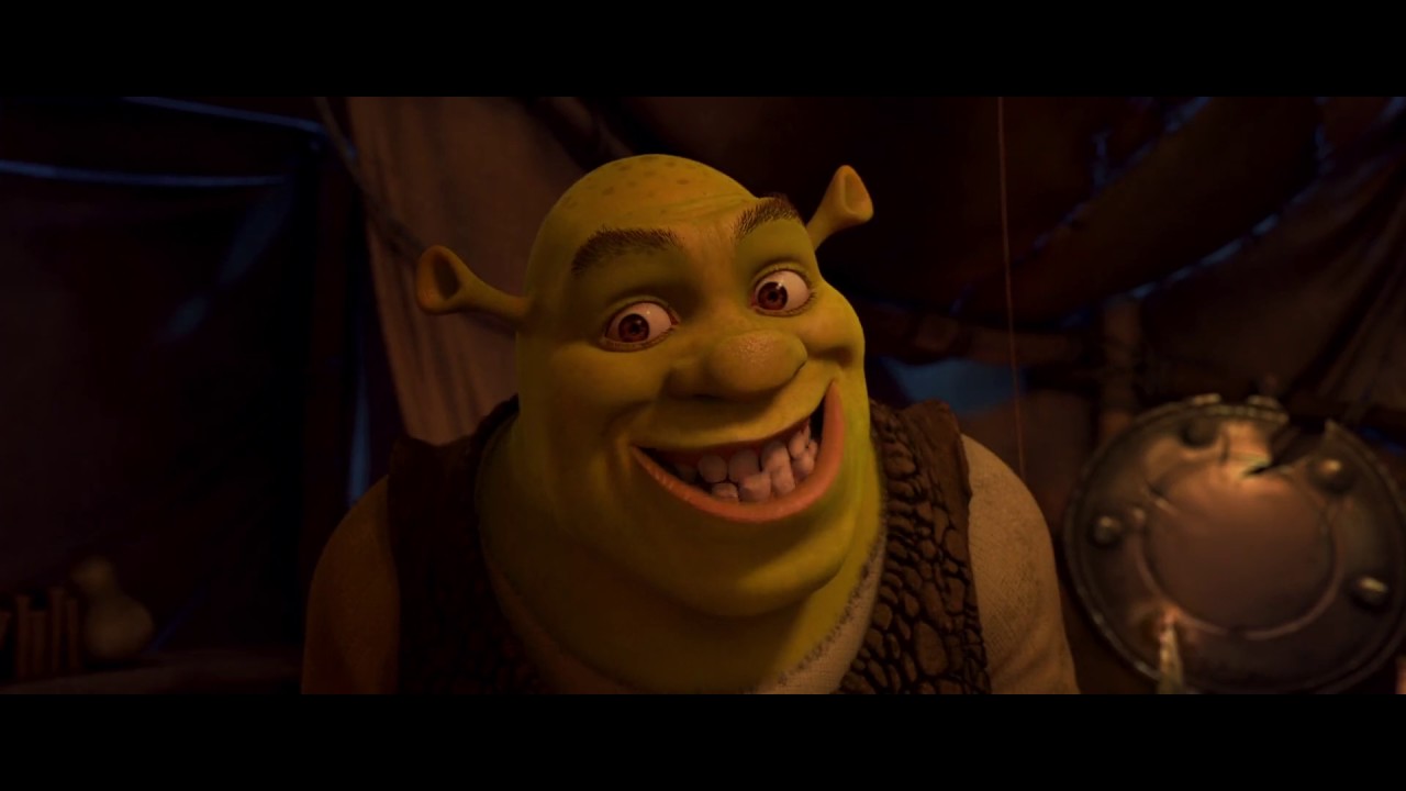 In Order To Get The Kiss Of Love Shrek Who Kissed The Princess Was Beaten Youtube