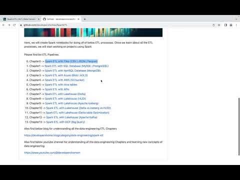Spark ETL | ELT Pipelines - YouTube