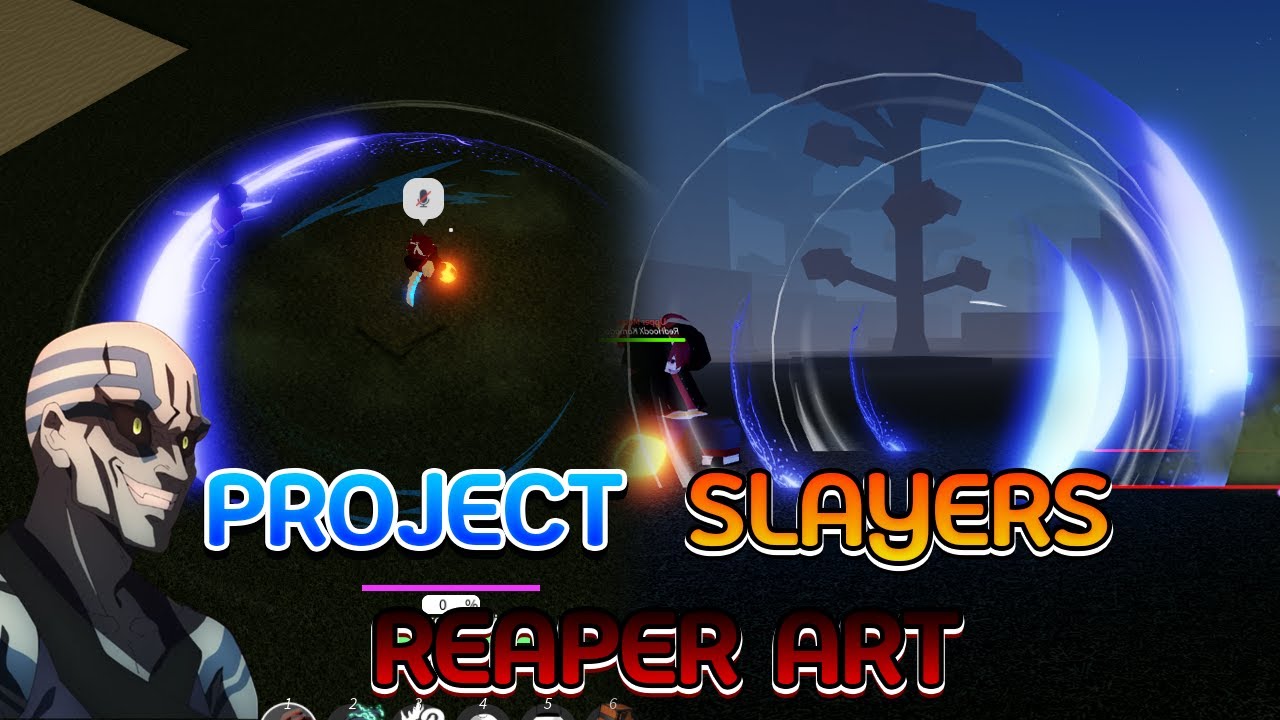 Roblox : Project Slayers รีวิวพลัง Reaper Art อสูรความเร็ว!! - YouTube