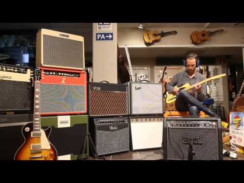 12 CRANKED Guitar Amps Comparison on a TELECASTER