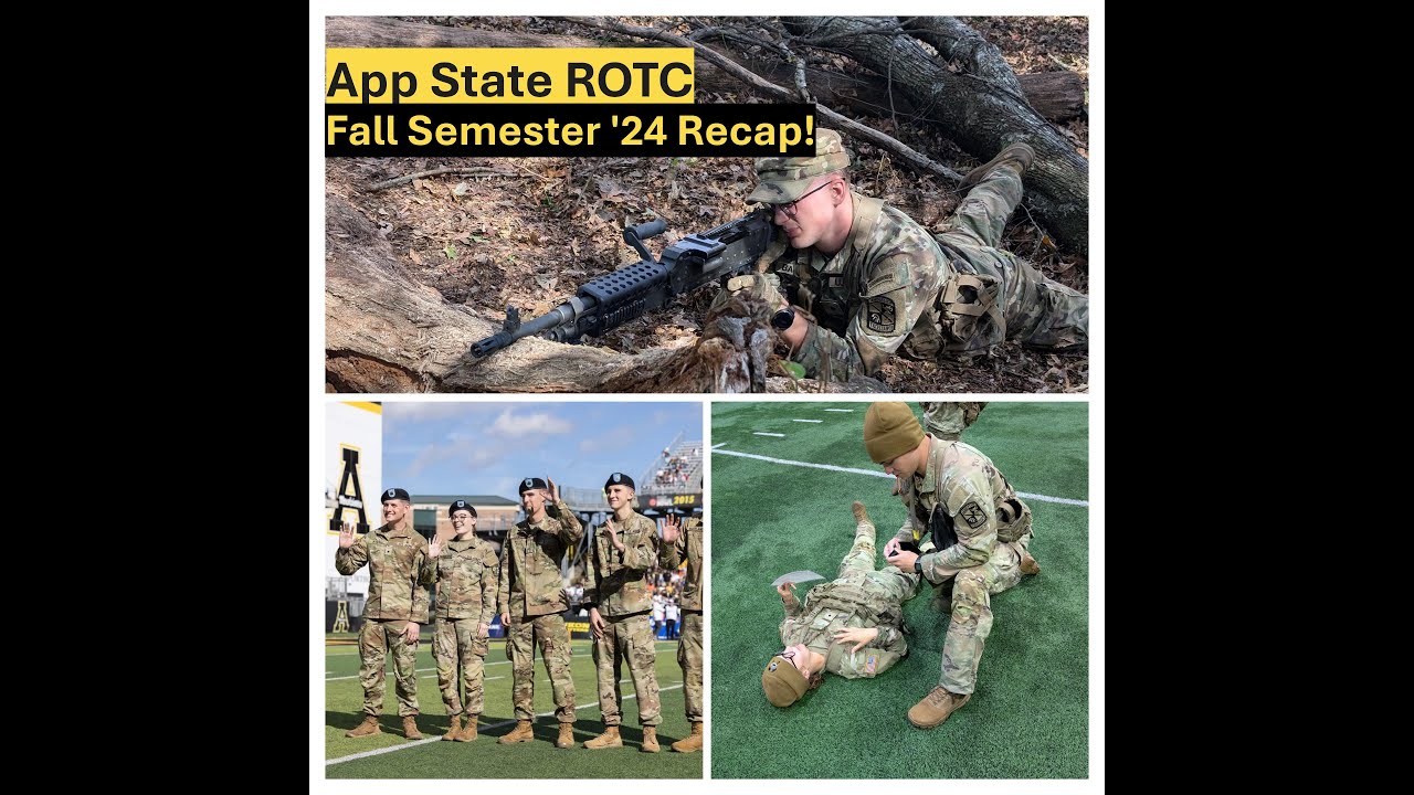 Appalachian State University ROTC Fall '24 Recap! - YouTube