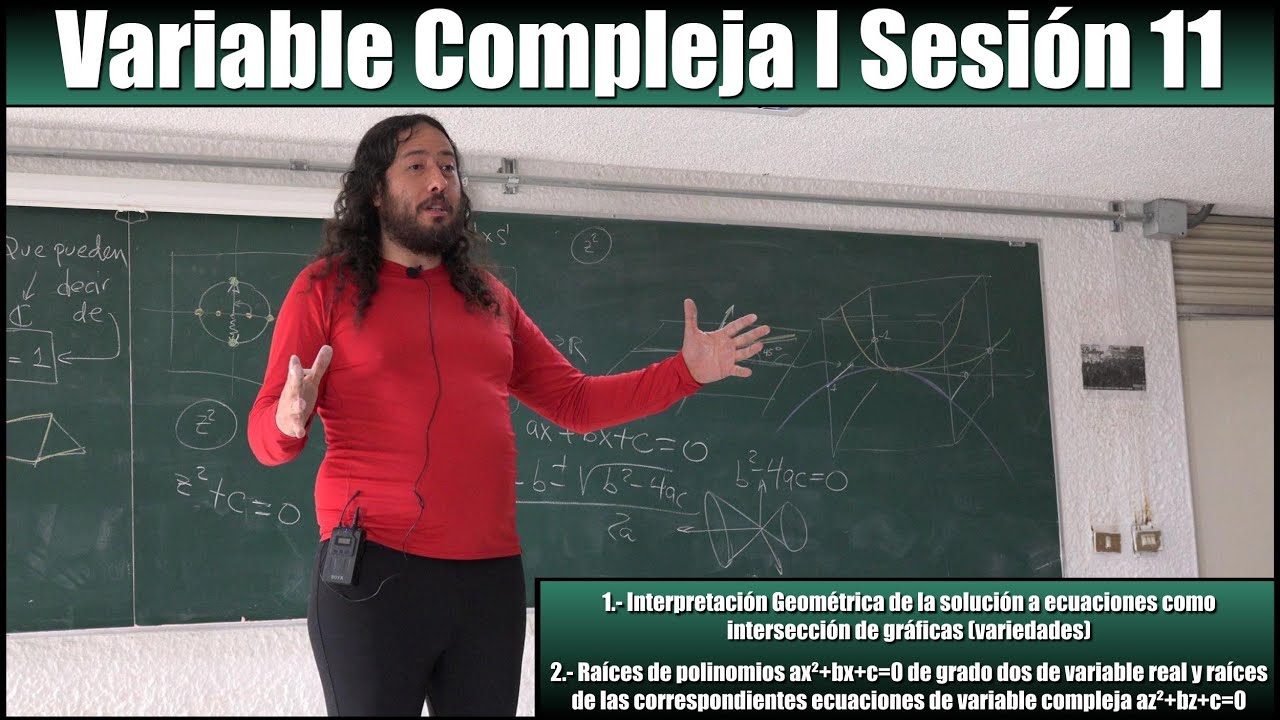 Variable Compleja I Sesión 11 https://bit.ly/3CeXrnu - YouTube