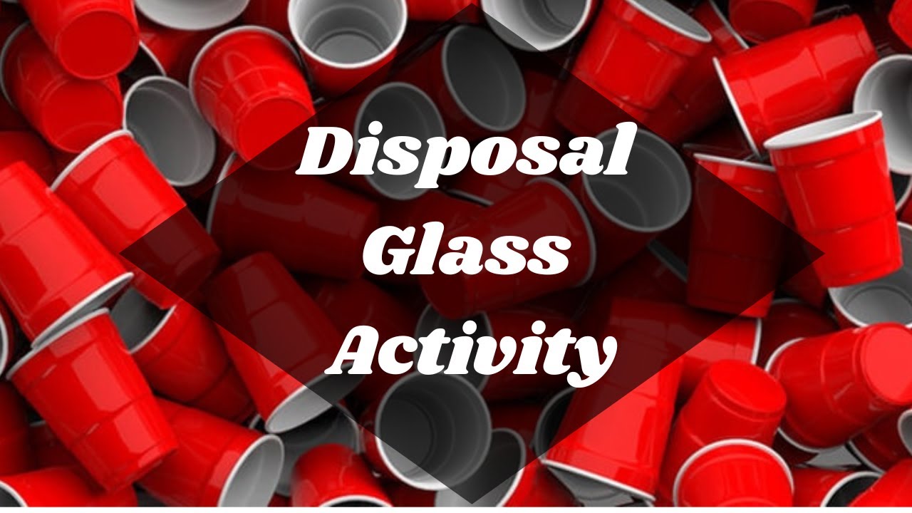 Disposal Glass Activity | Disposal Glass Game | Best Indoor Games for ...
