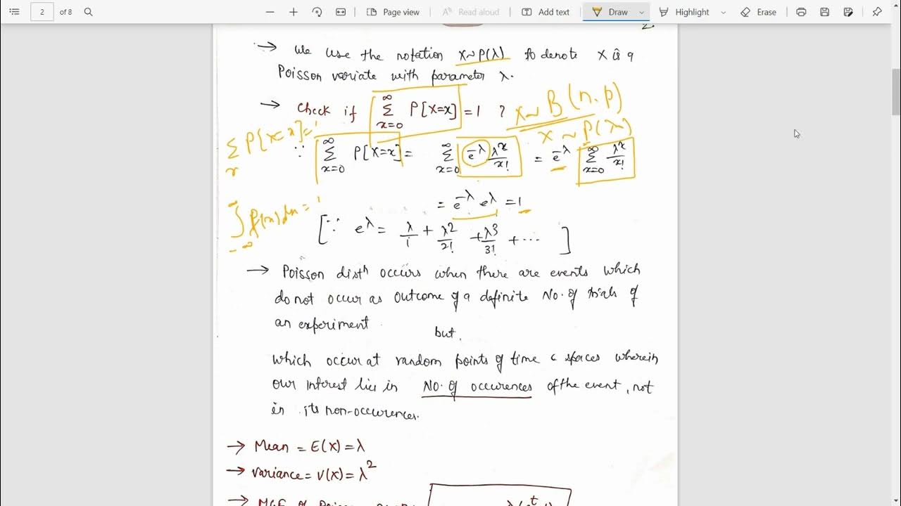 Poisson Distribution, Geometric Distribution and HyperGeometric ...