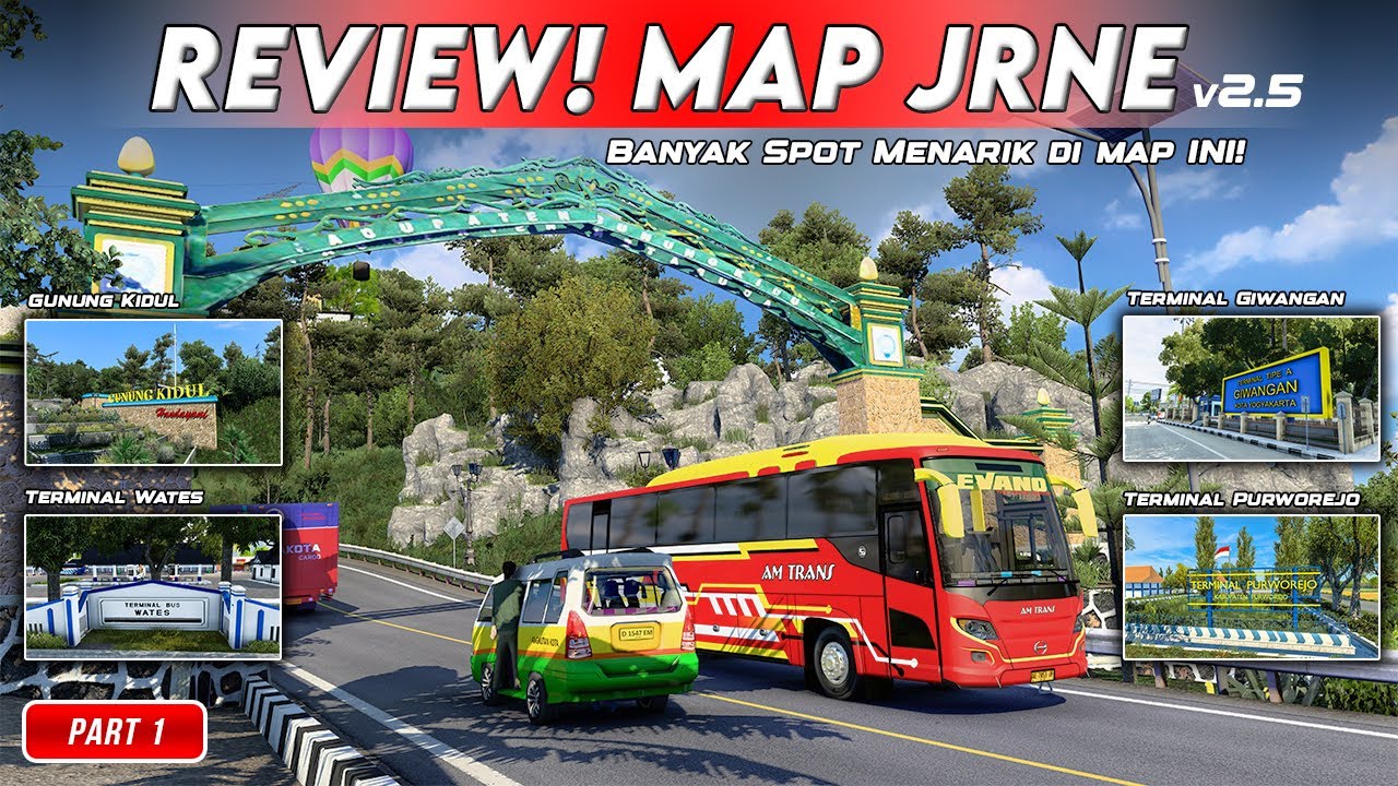 [1/2] REVIEW MAP JRNE v2.5 Update Terbaru Juli 2023! Ada Banyak ...
