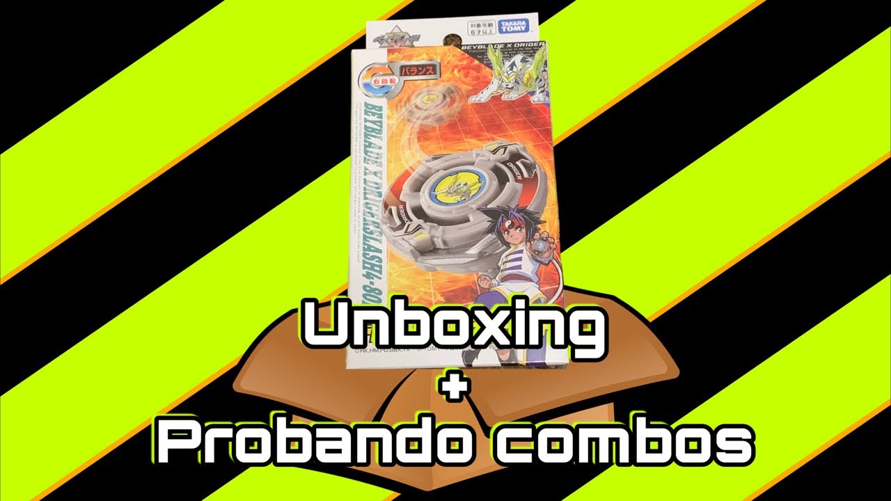 Driger S (X ver) Unboxing y prueba de combos #beyblade #beybladex ...