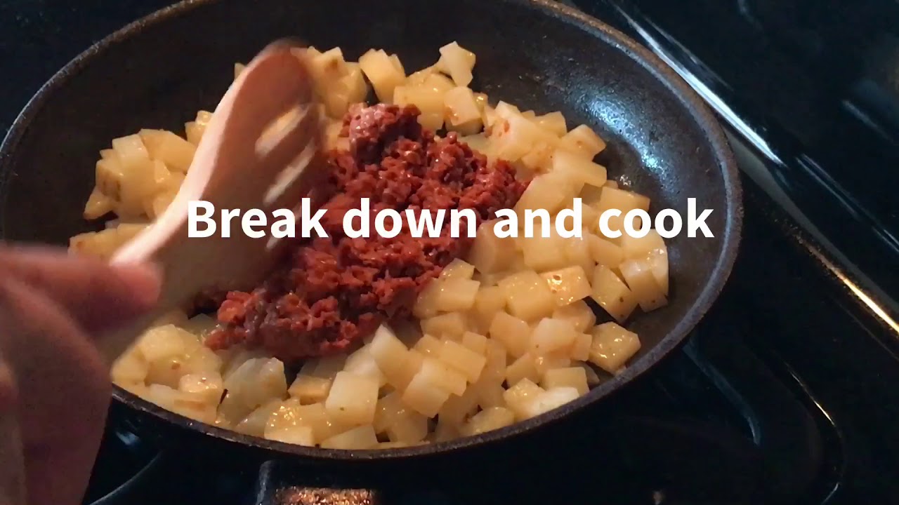 Soy chorizo & potato sopes - YouTube