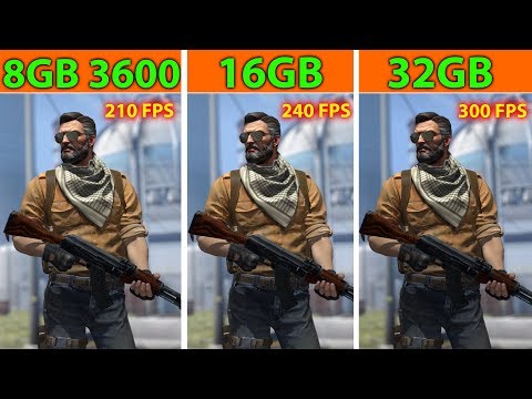 Oyun için ne kadar RAM lazım? 8/16GB VS 32GB 3600 MHz Corsair RAM Testi!