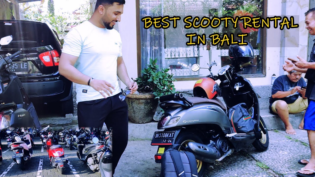 Where to get scooty on rent in Bali | Best Scooty rental in Bali - YouTube