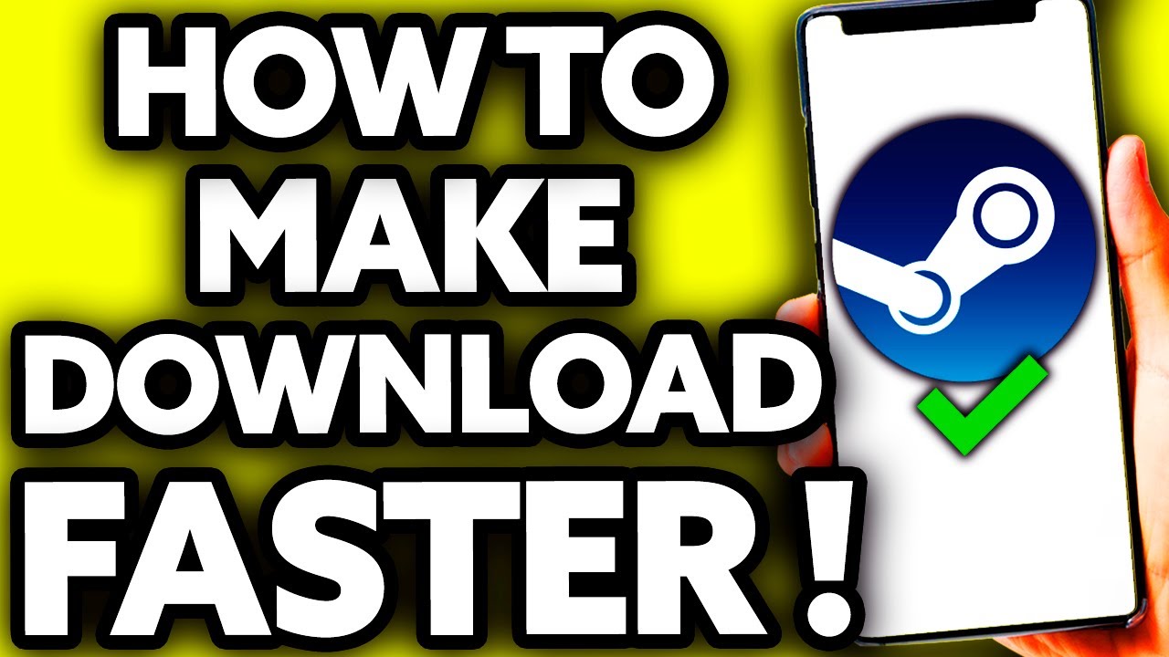 How To Make Steam Download Faster 2025 - YouTube