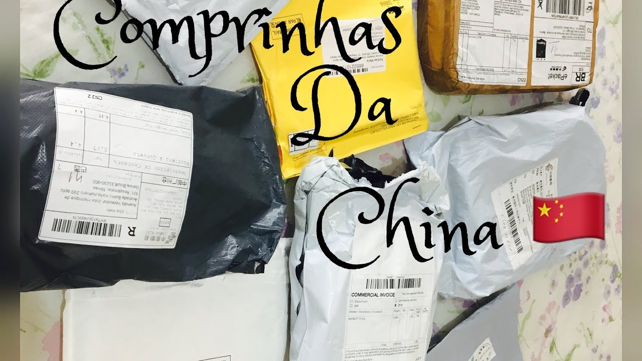 COMPRINHAS DA CHINA | AliExpress -MUITA COISA | Mineirinha - YouTube