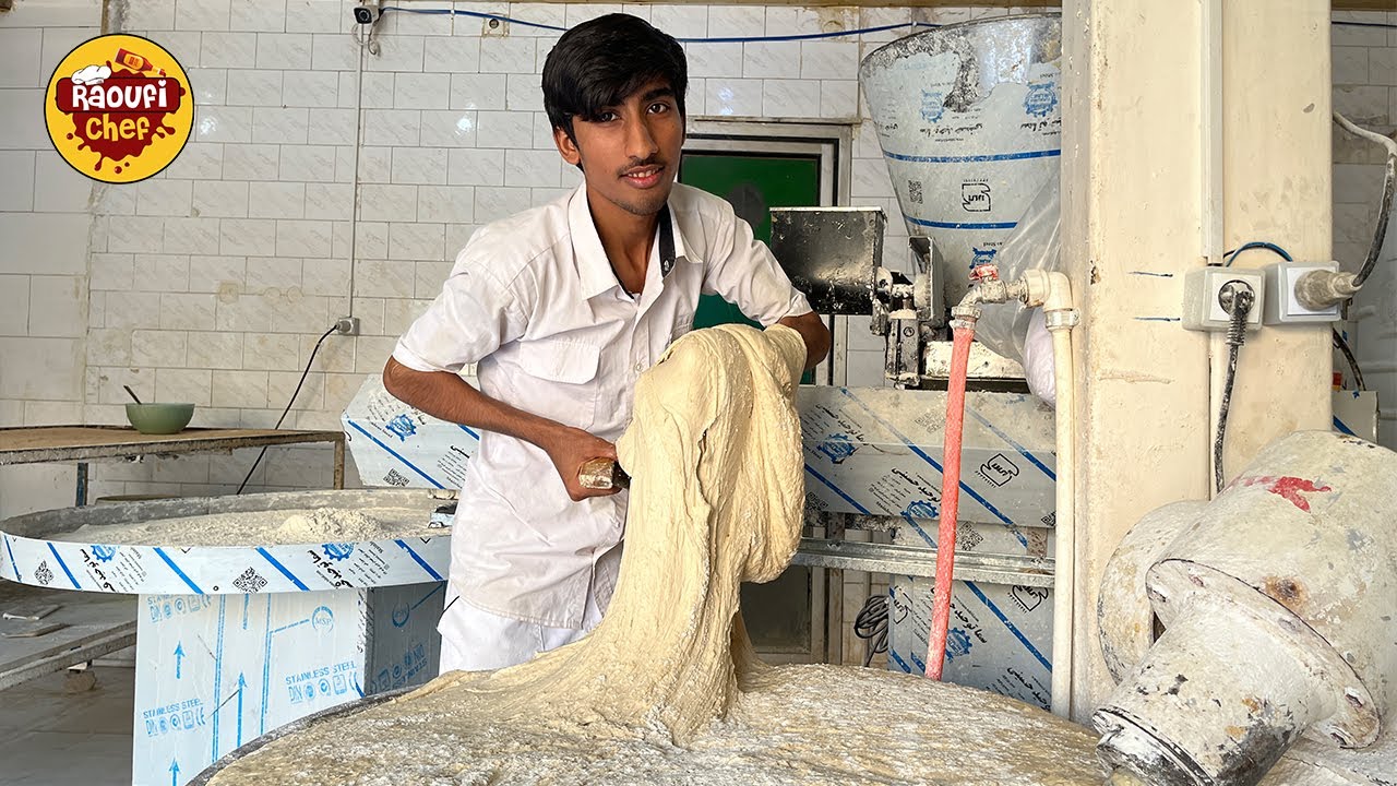 Complete scenes of the dough making process - YouTube