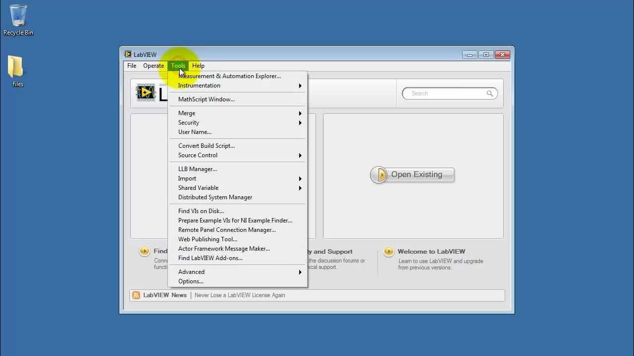 NI LabVIEW: MathScript Window basics - YouTube