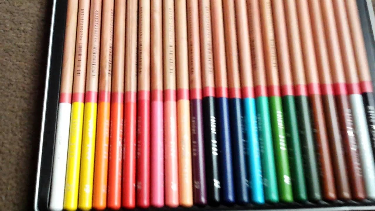Marco Renoir Fine Art. Coloured Pencil Tin. - YouTube