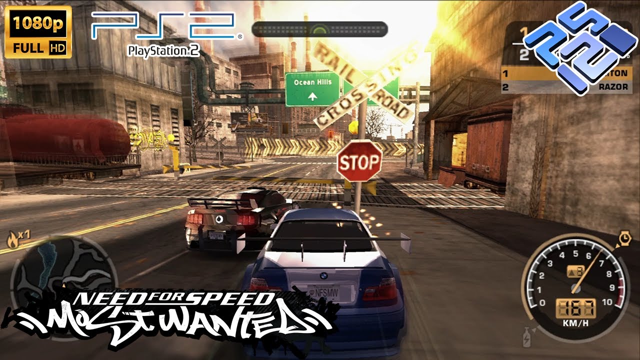 Need for Speed: Most Wanted PS2 HD Gameplay (PCSX2) - YouTube