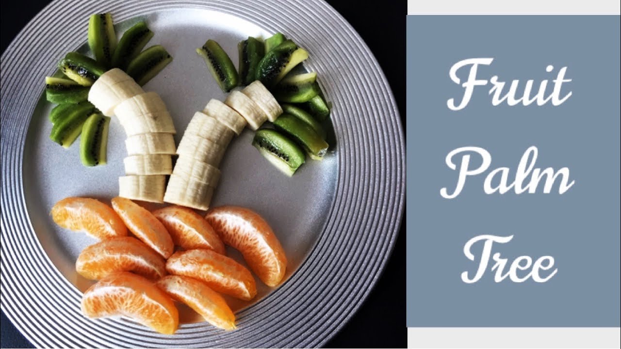 Fruit Palm Tree 🏝. Kids healthy snacks. All things Zoey 2015 - YouTube