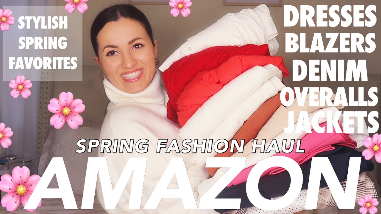 AMAZON PRE-SPRING FASHION HAUL + Try On - YouTube