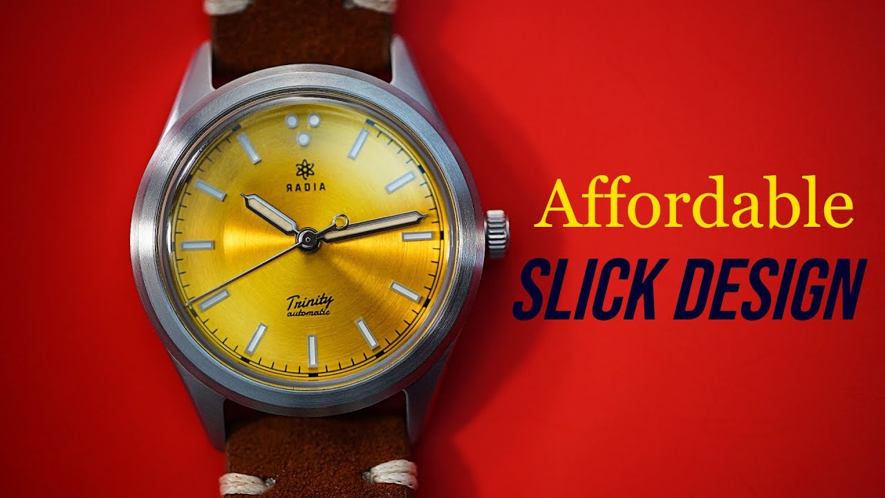 Affordable Field Watch with a Slick Design - The RADIA Trinity ...