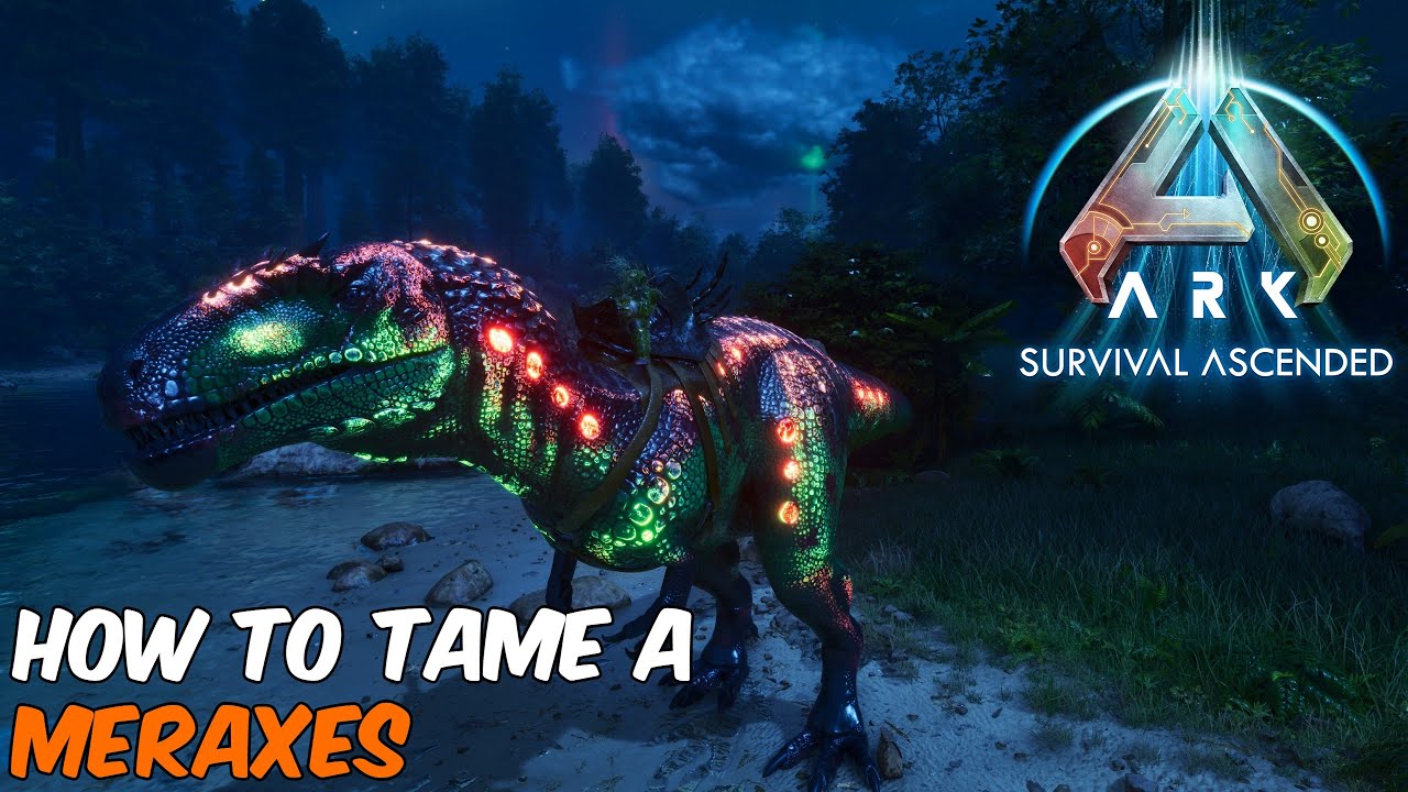 How to Tame a Meraxes in ARK Survival Ascended #arksurvivalascended # ...