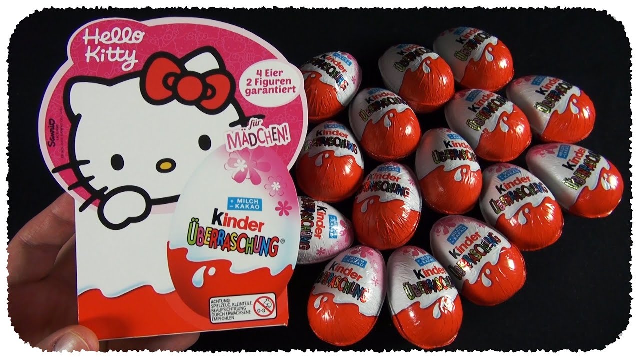 Hello Kitty - Kinder Surprise Eggs - Kinder Überraschung - New Series ...