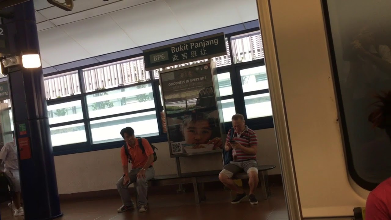 SMRT Trains BPLRT Bombardier Innovia APM 100 C801A [121/131] from Bukit ...