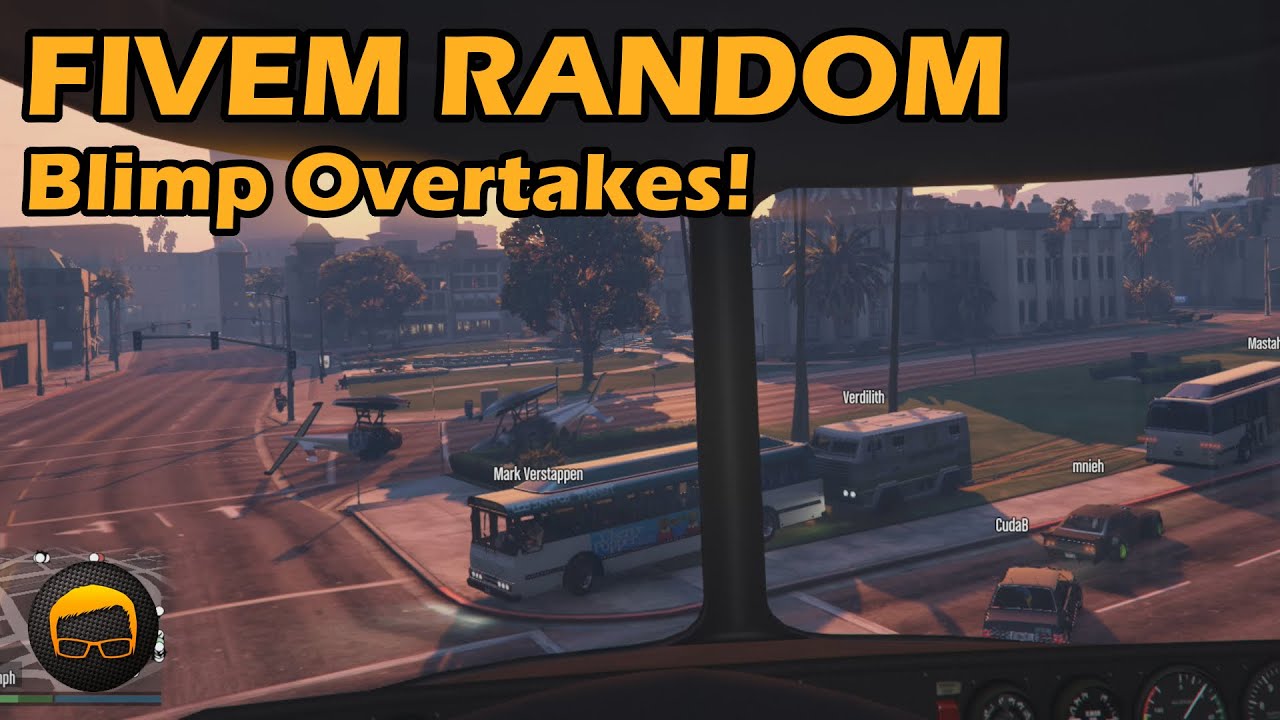 Blimp Overtakes! - GTA FiveM Random More №55 - YouTube
