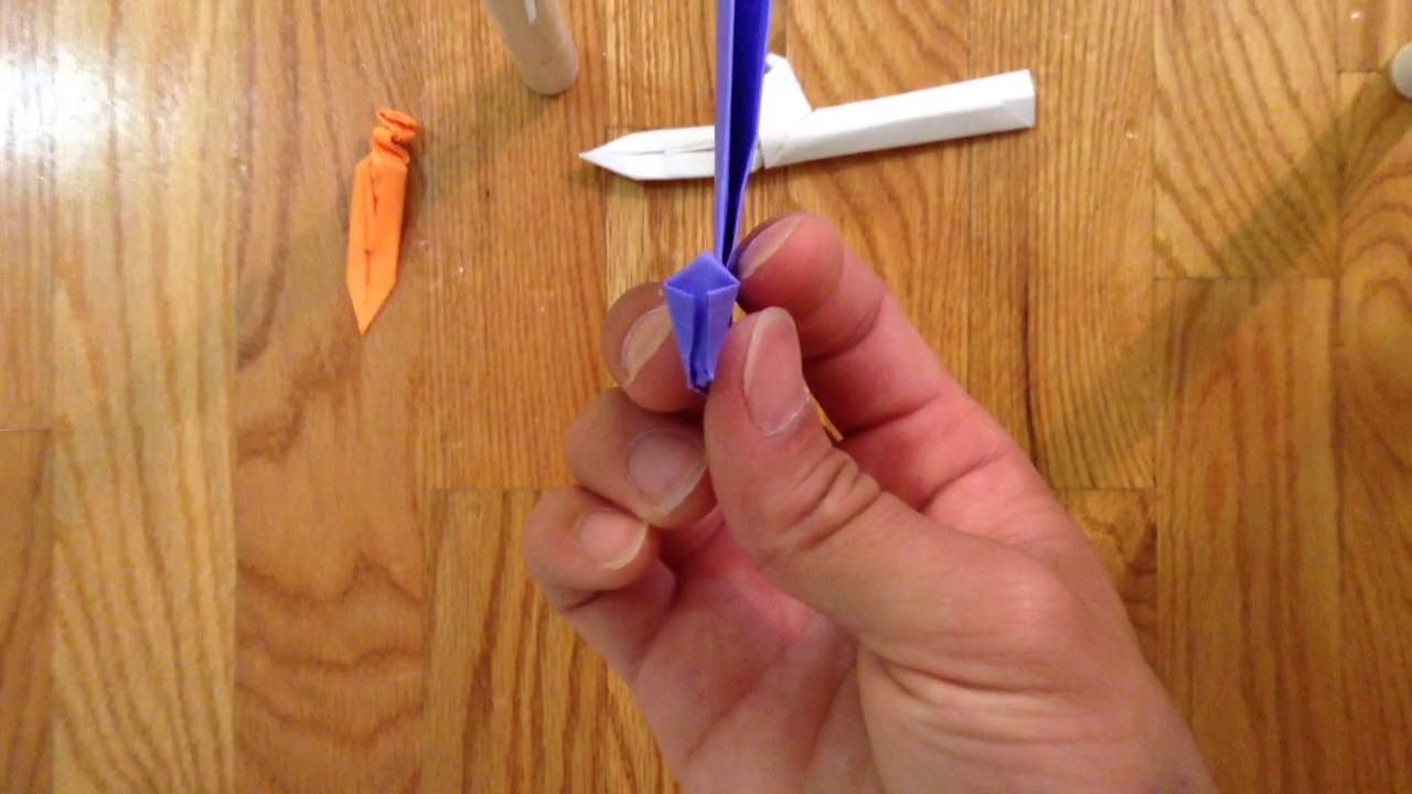 Origami ballistic knife part 2 of 2 - YouTube