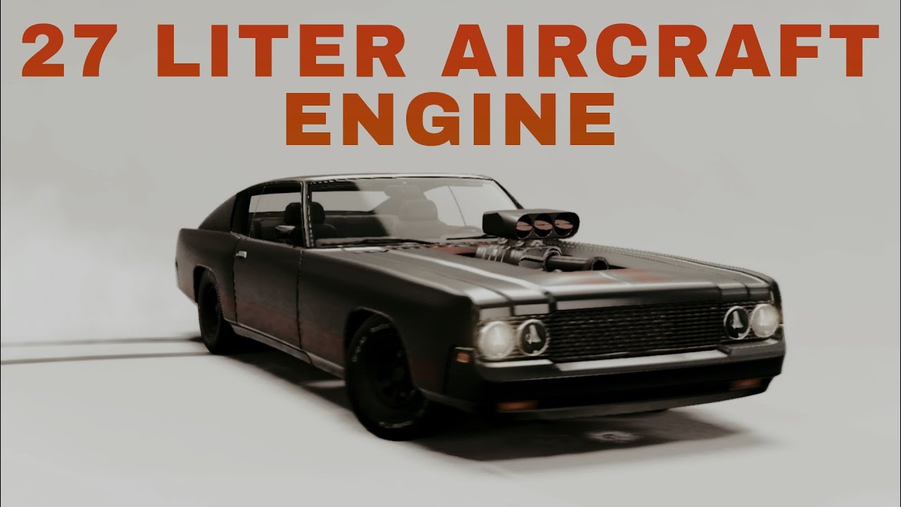 Merlin 27L V12 Aircraft Engine | Release Showcase | BeamNg.drive - YouTube