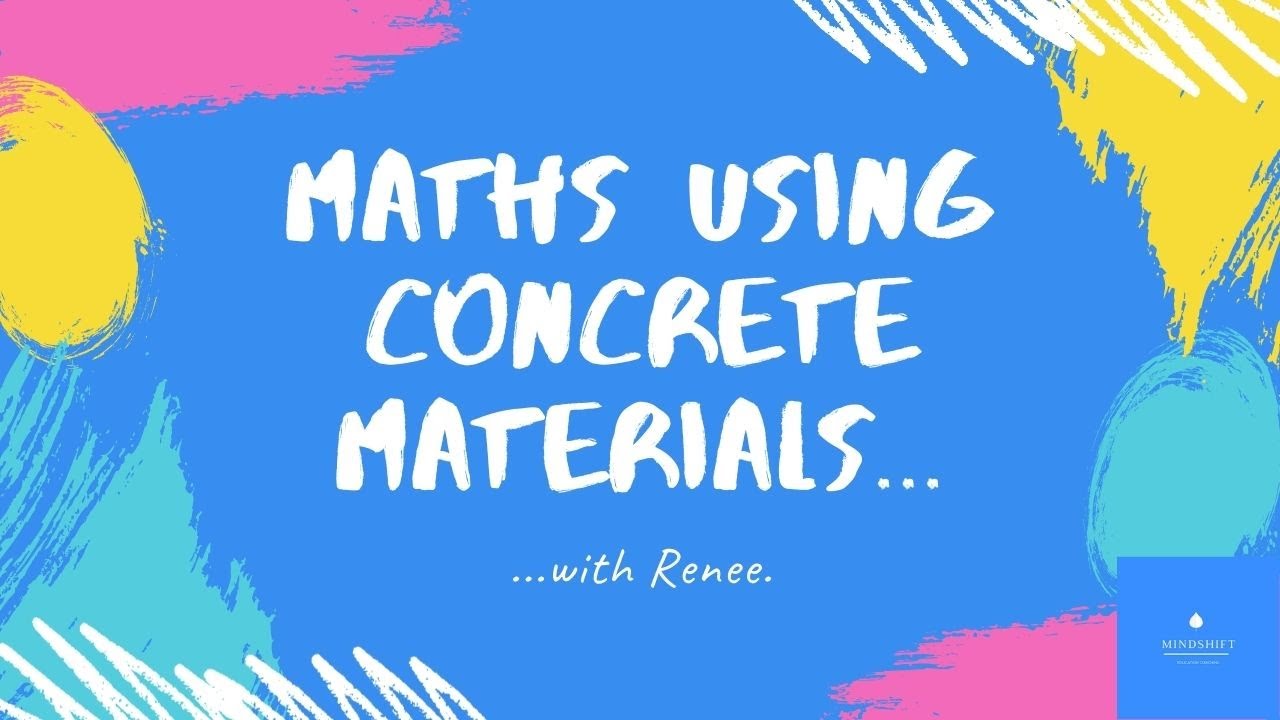 Using Concrete Materials for Maths at Home - YouTube