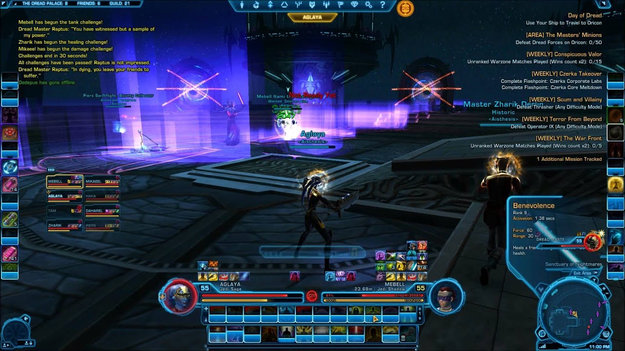 Swtor Aisthesis 8 Man HM Dread Palace--Dread Master Raptus - YouTube